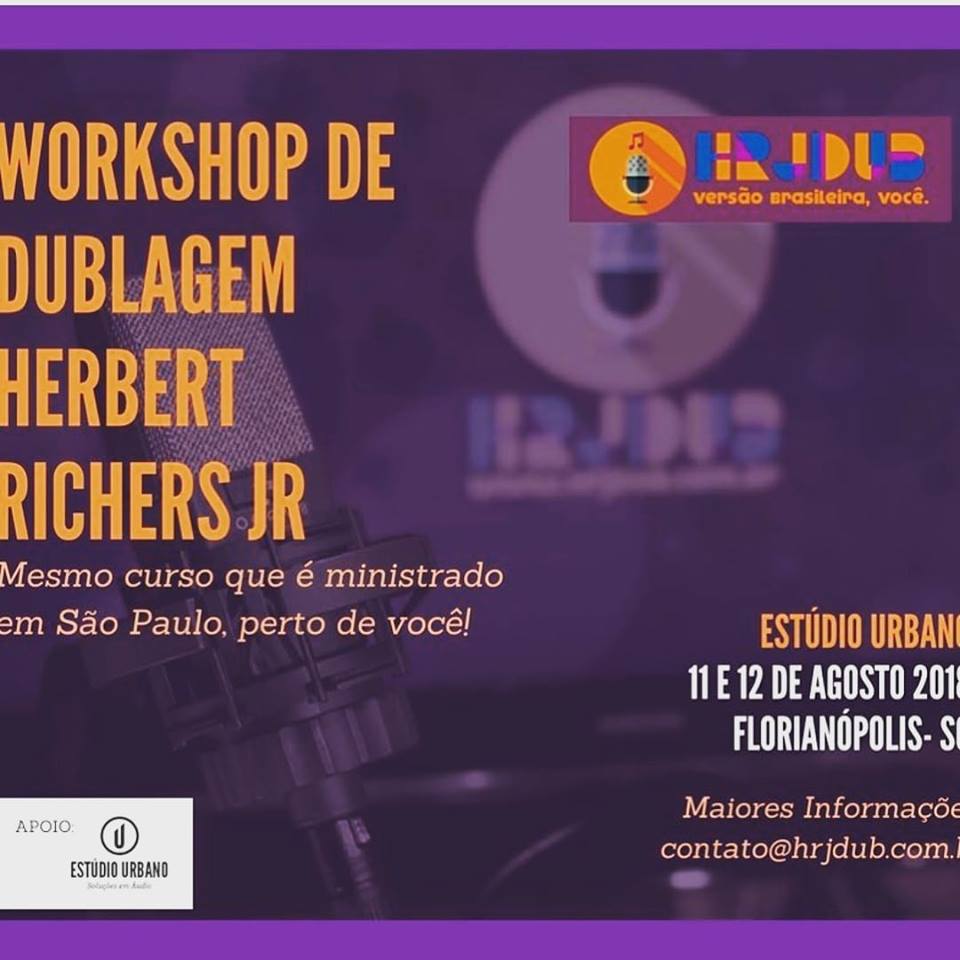 BetaniaCaneca.: HERBERT RICHERS JR. :: WORKSHOP de DUBLAGEM :: 10 e 11 ...