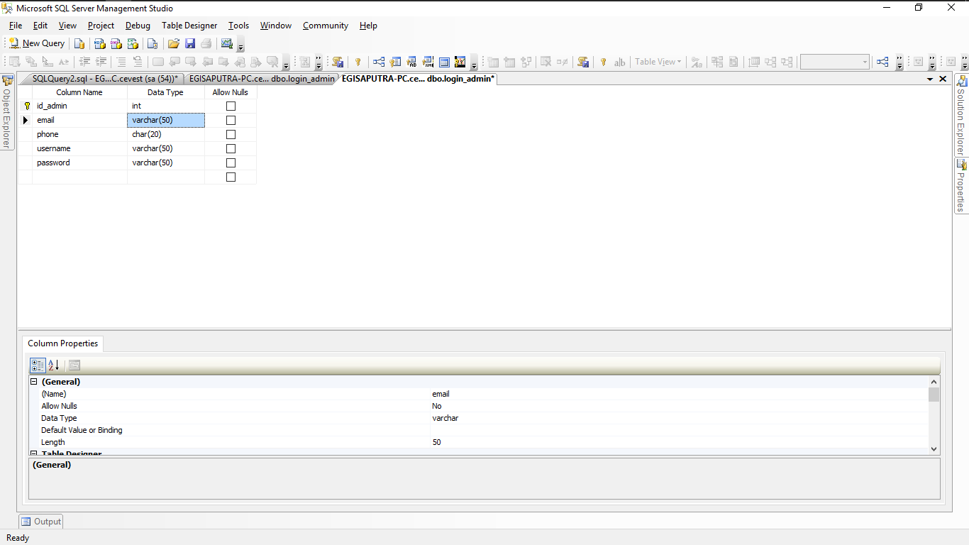 TUTORIAL LOGIN SEDERHANA MENGGUNAKAN ASP.NET DAN SQL SERVER ~ IT GAPTEK