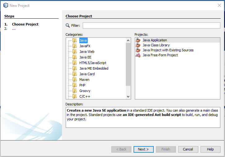Cara Membuat Project Baru NetBeans IDE ~ JAVA IRFAN