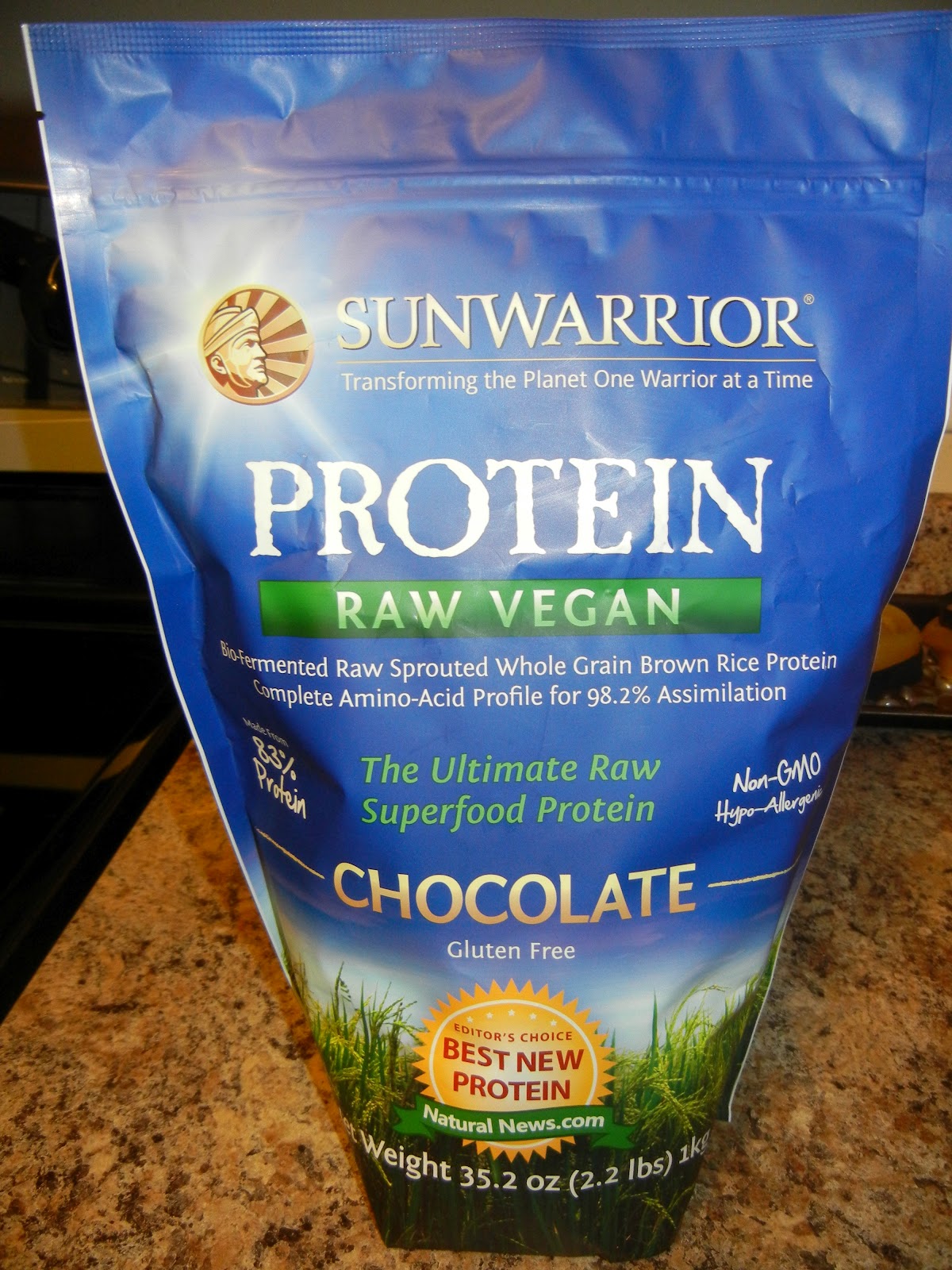 Rawfully Wonderful: Sun Warrior Protein!
