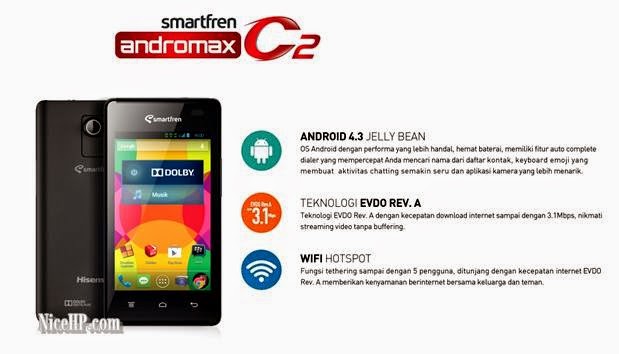 Spesifikasi SmartFren Andromax C2 | ID-Gatged