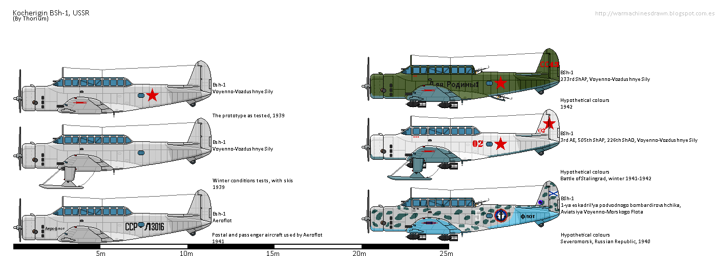 War Machines Drawn: Kocherigin BSh-1