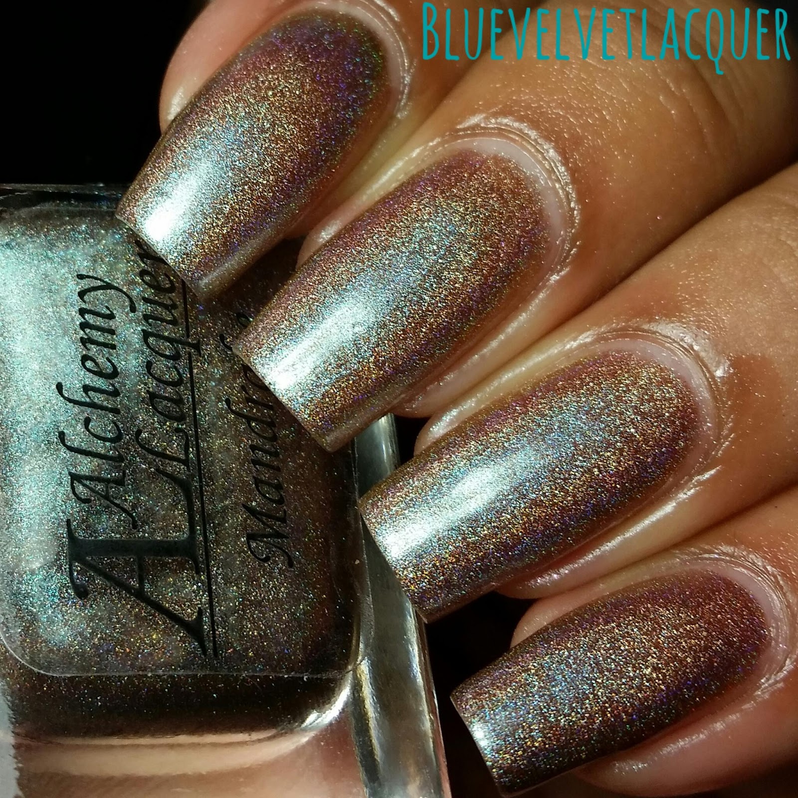 Blue Velvet Lacquer: Alchemy Lacquers: Witches Weeds- Swatches & Review