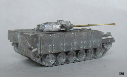 One Project Too Far: Chobham gypsy wagon : QRF 15mm up-armoured Warrior ...