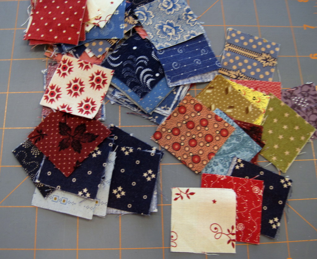 A Sentimental Quilter: Playing with Scraps