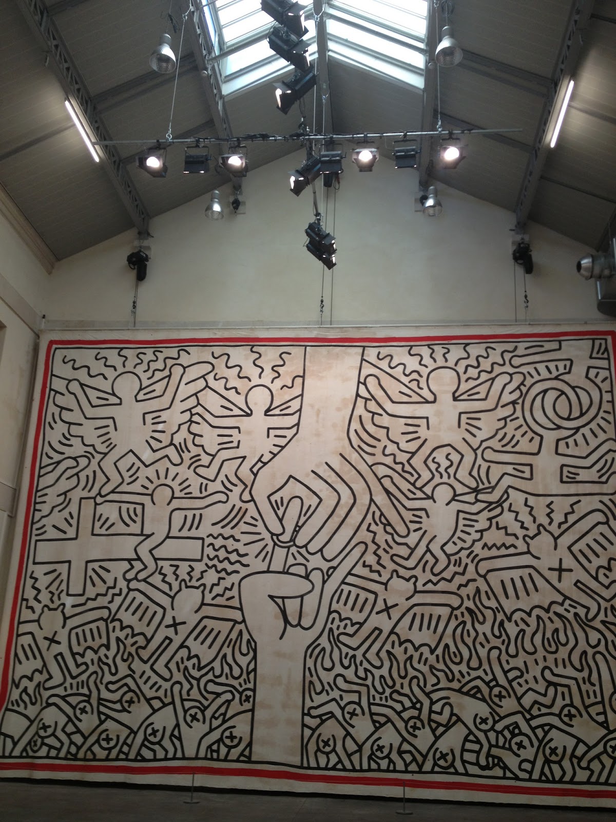 From Soph to You: Keith Haring, The Political Line, au Musée d’Art ...