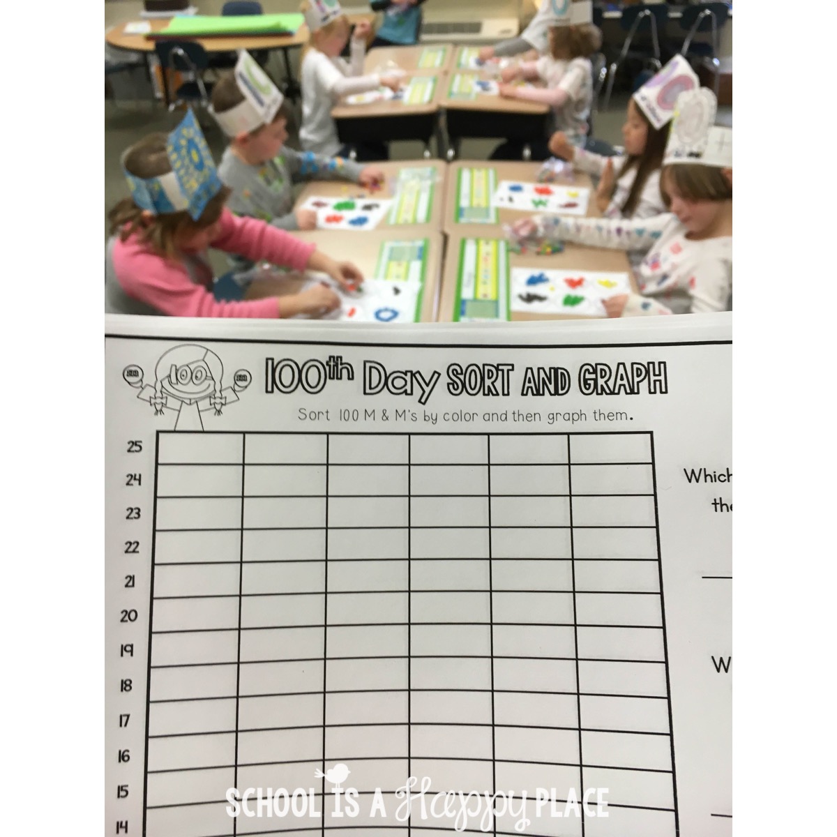 School Is a Happy Place: Make the Most of the 100th Day (Tips and Free ...