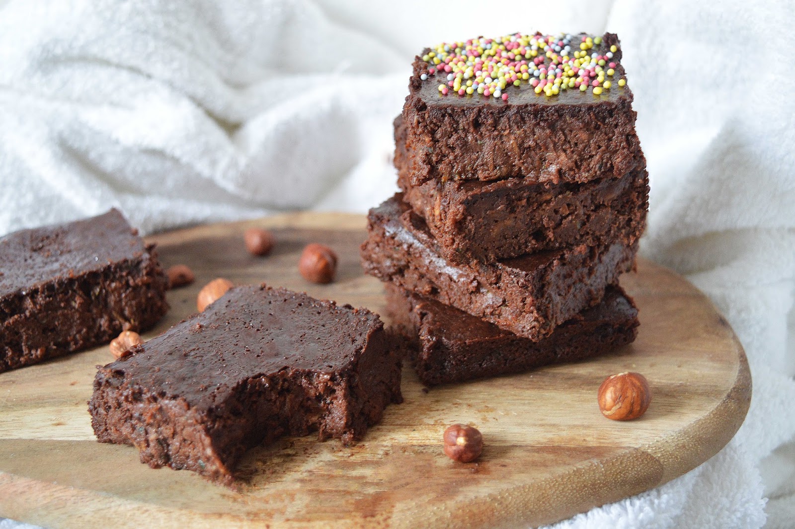 Brownie fondant (à la courgette) / sans gluten ~ Aly's Chronicles