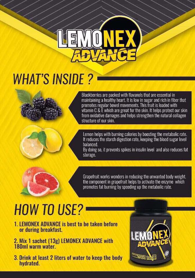 LEMONEX ADVANCE COMBO - Lemonex Advance