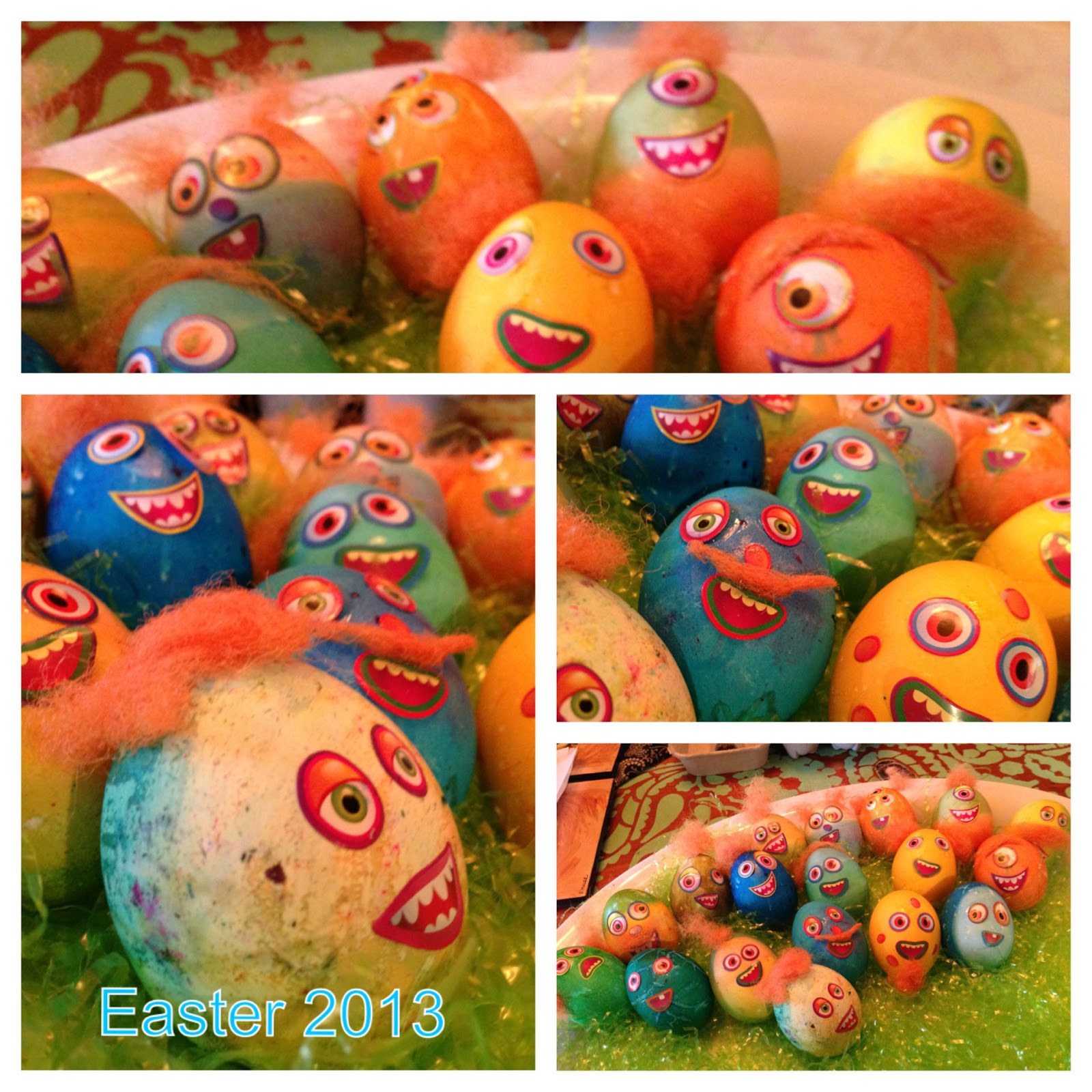 Patti's Creations: Monster Easter Eggs