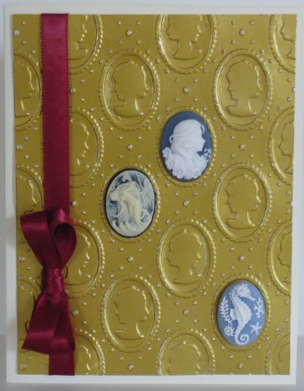 Made for Paper - Designs by Lis: Embossed Cameo Card