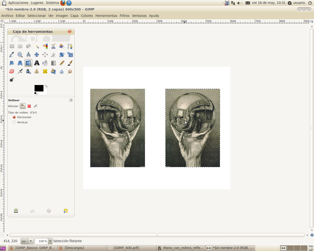 Tutorial Gimp: Practica 15