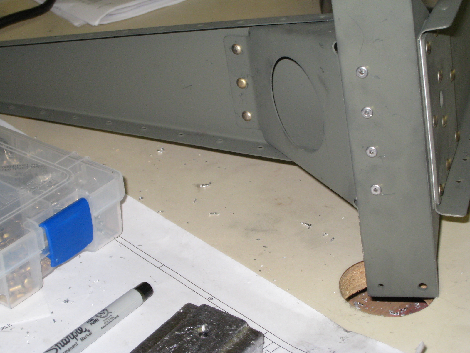 Vans RV-7 Build Log: Rudder Completion