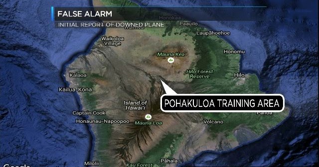 Kathryn's Report: Authorities: Report of downed plane near military ...