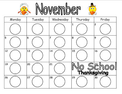 Classroom Freebies Too: Looking ahead at November