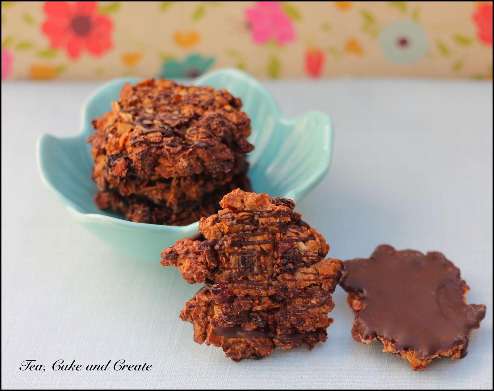 Tea, Cake & Create: All Bran Florentines