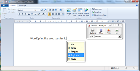 WordQ - Outils numériques et handicap (mais pas que...)