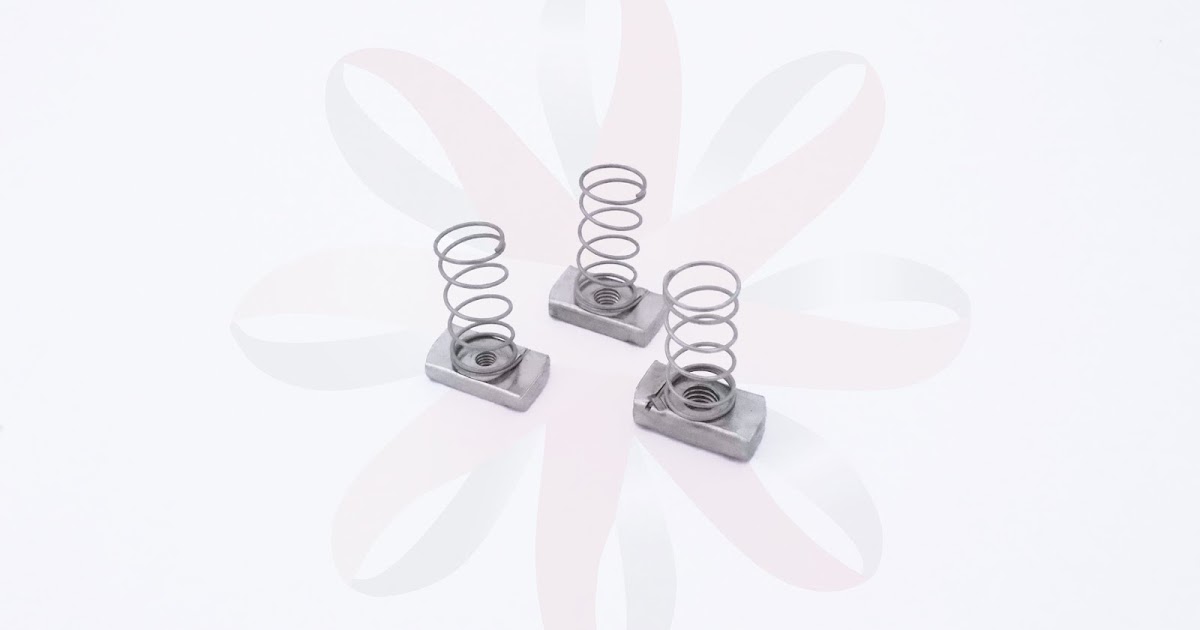 Spring Nut | Baut Baja dan Stainless