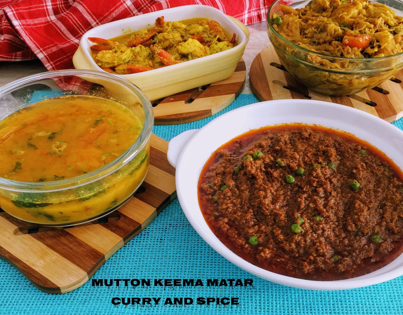 CURRY AND SPICE: MUTTON KEEMA MATAR