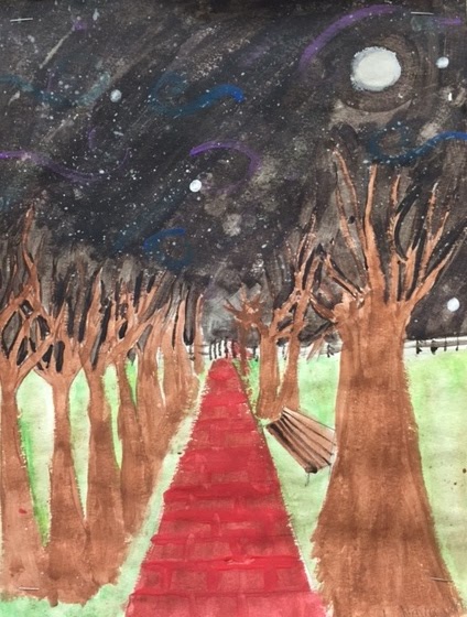 Mrs. Nhu's Oakdale Art Class: Art History Inspired Paintings