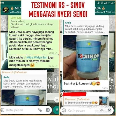 RS SINOV Untuk Sendi - NASA STORE OFFICIAL