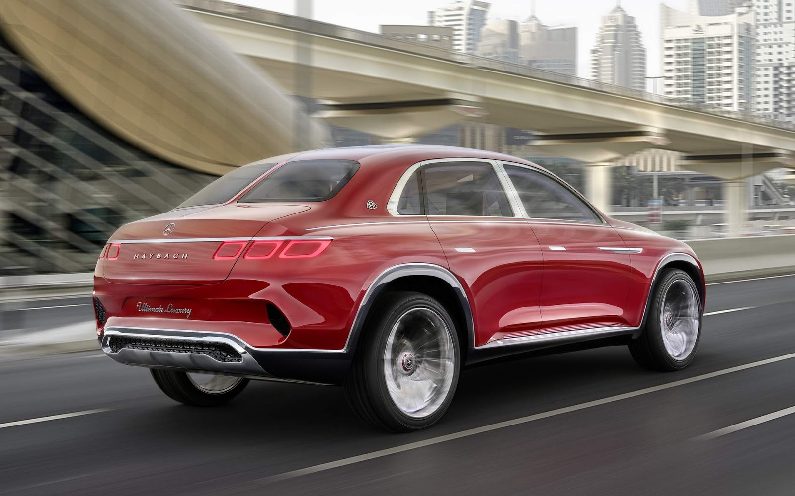 Mercedes-Maybach Ultimate Luxury Vision: SUV sedã EV