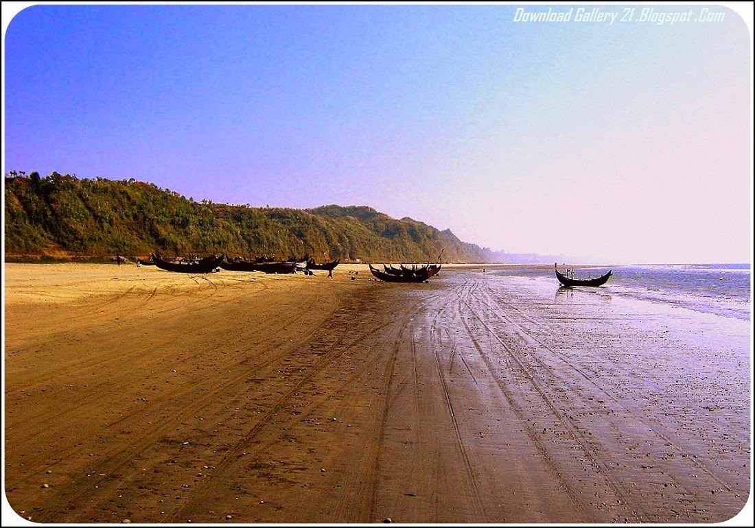 Sea Beach Scenery of Bangladeshi Photography Gallery Free Download