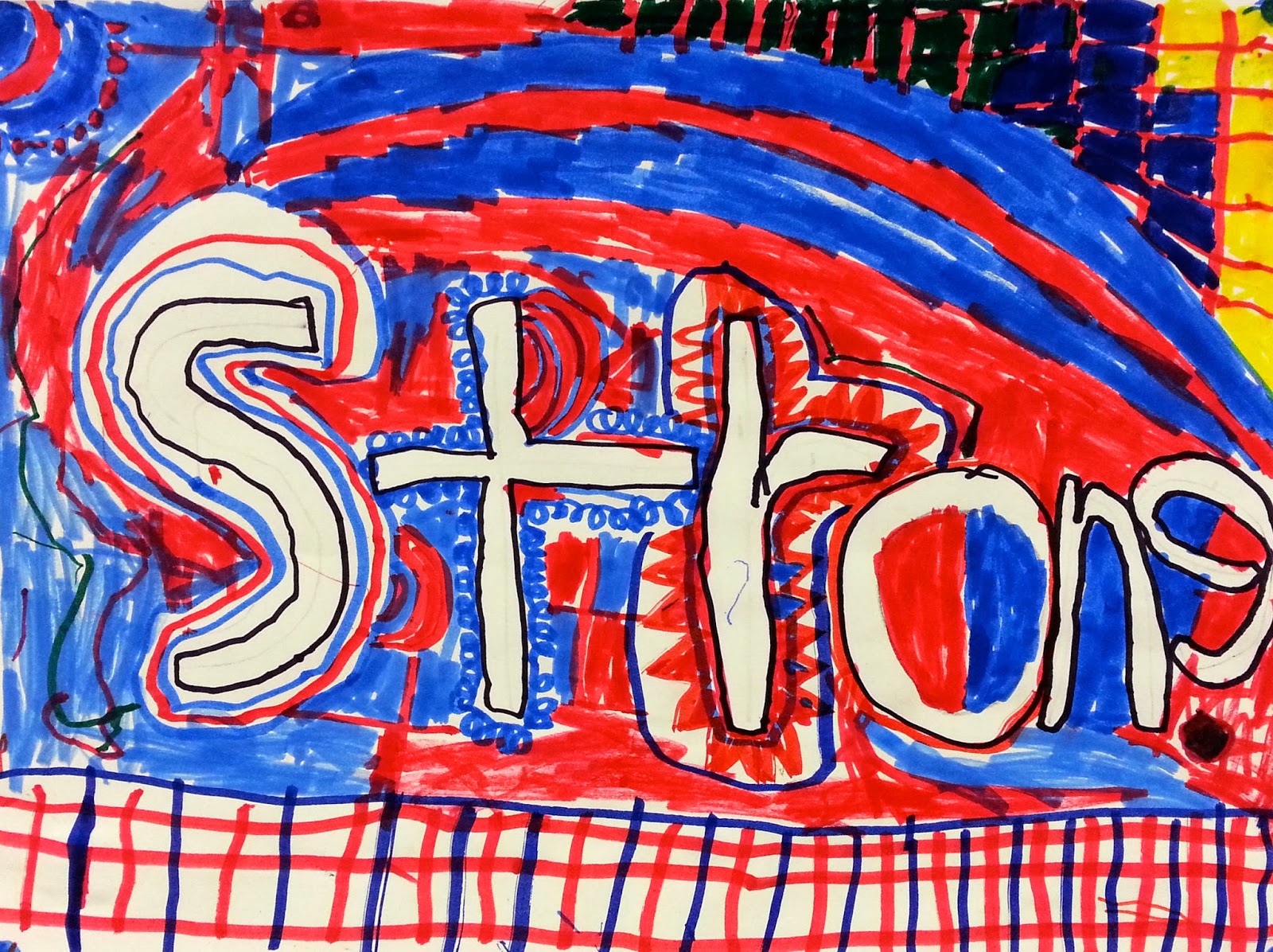 Expressive Word Art (3rd) | Art with Mrs. Nguyen