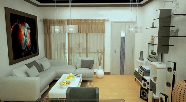 Desain Ruang Tamu Mungil Dalam Rumah Minimalis