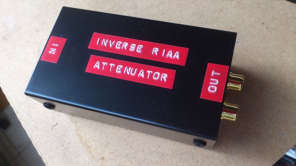 Making a reverse/inverse RIAA attenuator | DIY Strat (and other guitar ...