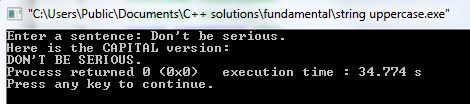 Education for ALL: C++ program to read a sentence from user and display ...