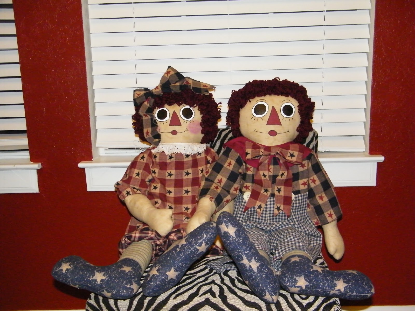 Creativity by Julia: New Pair of 36" Raggedies
