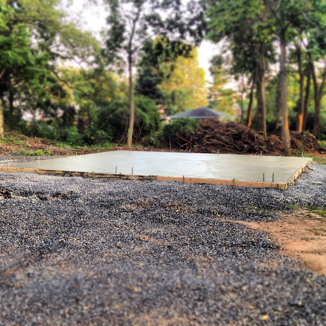 Carriage House Update: Concrete Pad | Design Interior