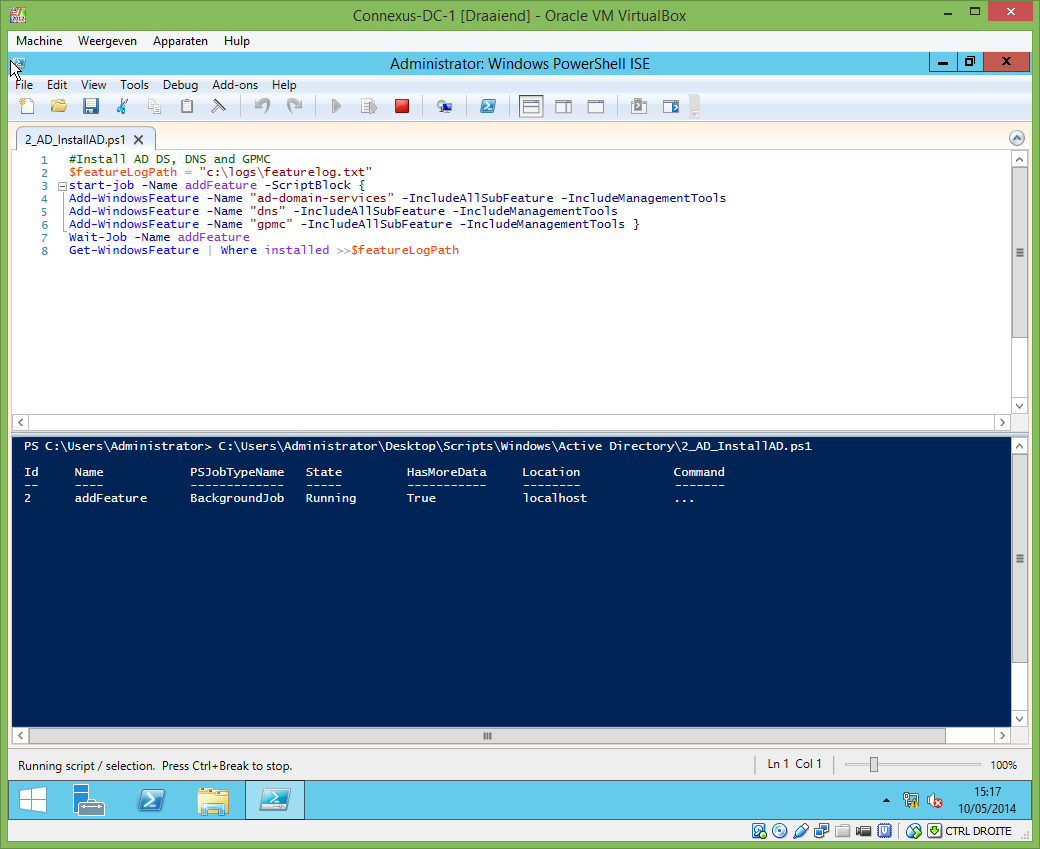Tutorial: Configure a new domain using Active Directory with Powershell ...