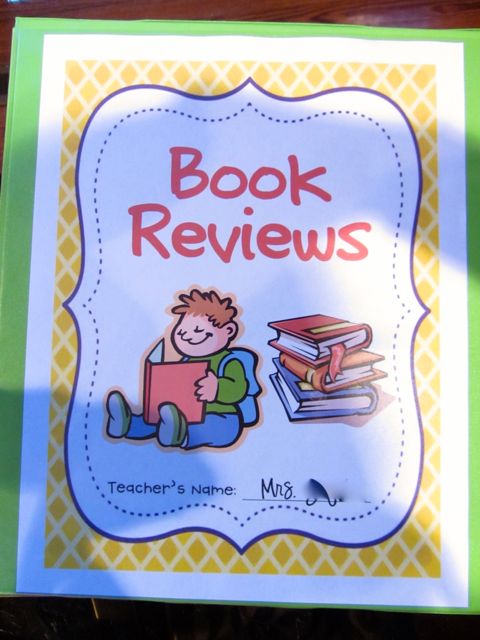 Fourth Grade Flipper: Workshop Wednesday (Reading Response: Book Reviews!)
