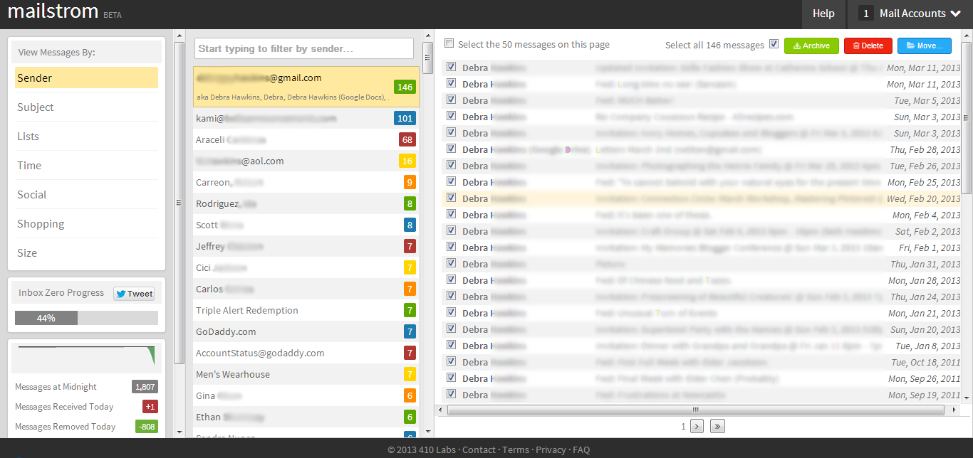 WotW: Achieve the Holy Grail of Inbox Zero - Housewife Eclectic