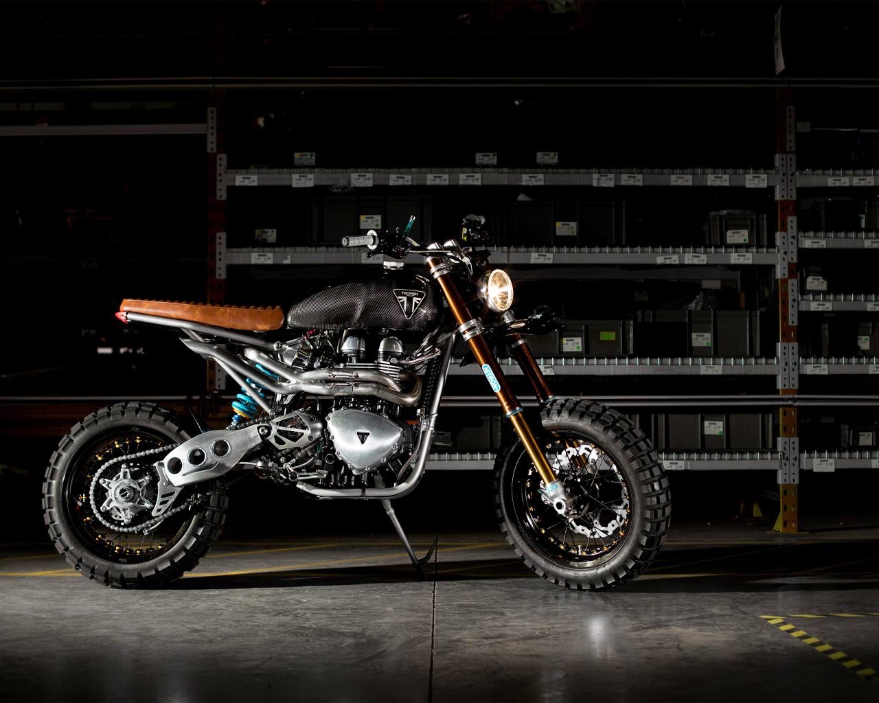 Racing Cafè: "The Scrambler" by Triumph Factory Custom