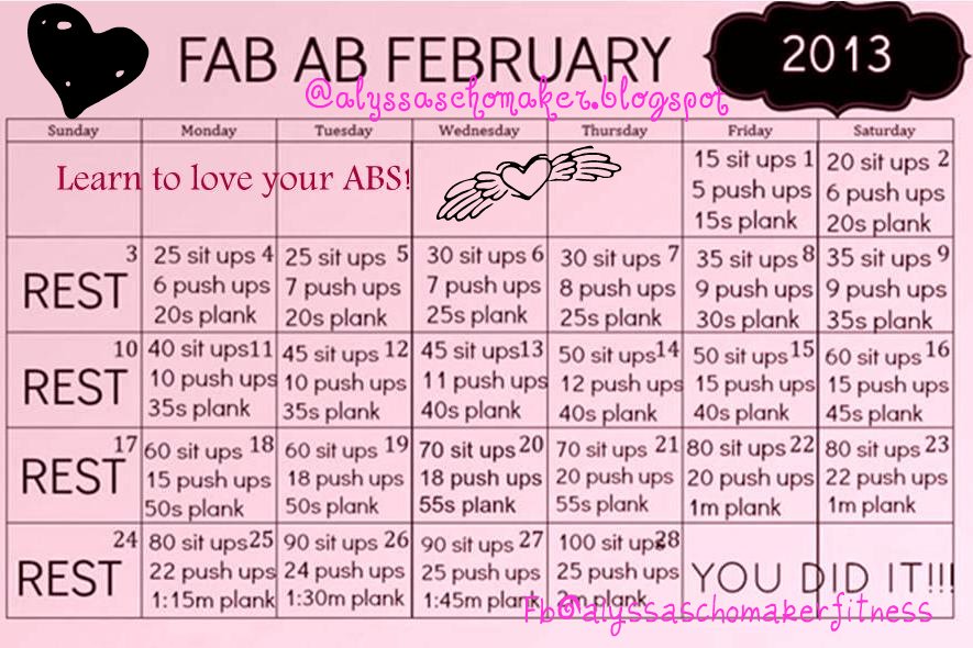 A Fit Nurse: February AB challenge