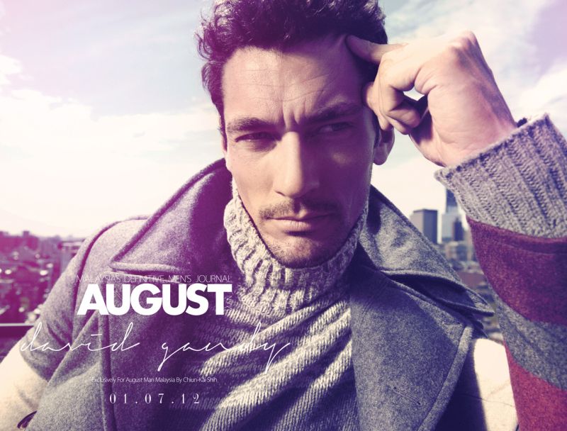 David Gandy -Source-: David Gandy Covers August Man’s July 2012 Issue