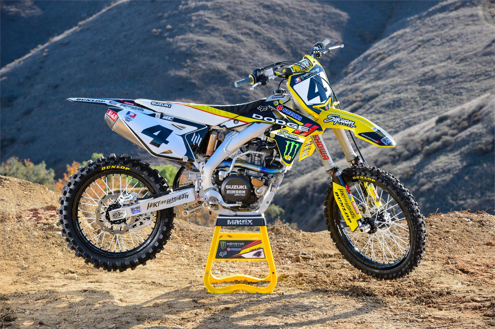 Racing Cafè: Ricky Carmichael & Suzuki RM-Z 450 - Team RCH Dodge Suzuki ...