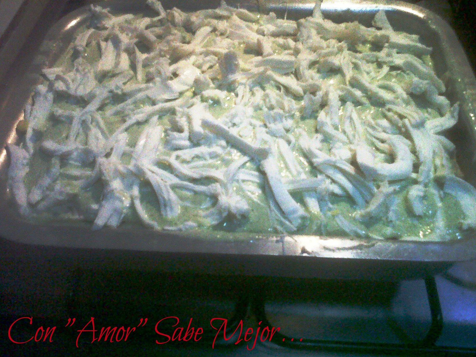 Con "Amor" Sabe Mejor. .: "Lasagña Poblana"