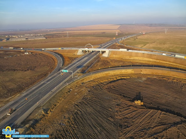Filmari aeriene cu drona autostrazi foto si video Romania 2022: Poze ...