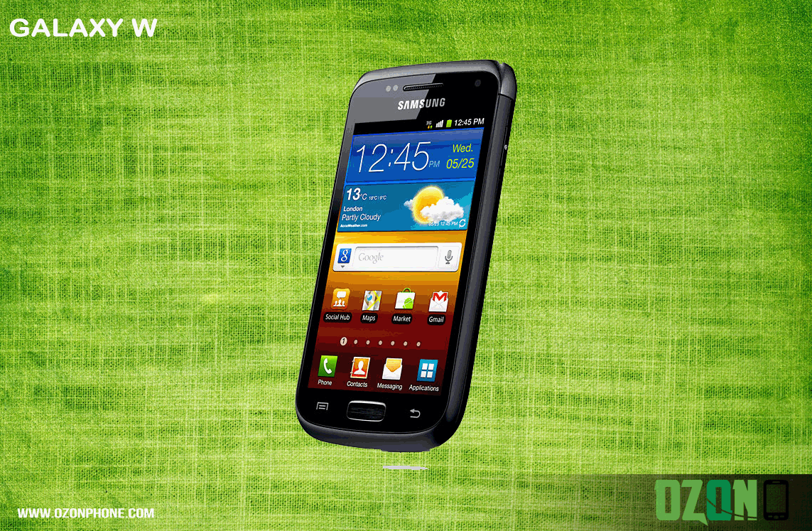 Specification GALAXY W | SAMSUNG