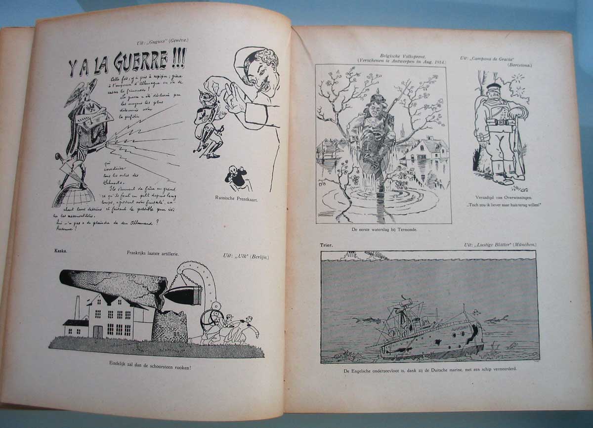 ECC Cartoonbooks Club: Armistice Day 2011 - De Oorlog in Prent by Jan ...