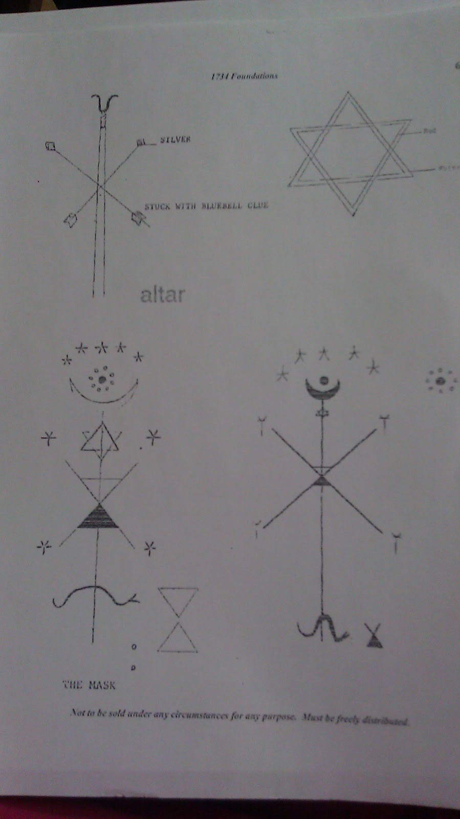 American Folkloric Witchcraft: Stang Lore -- Construction, Magic, Dressing