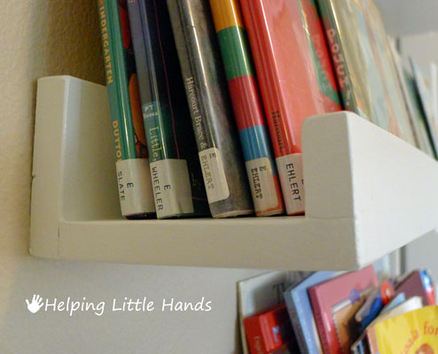 Books Falling Off Shelf
