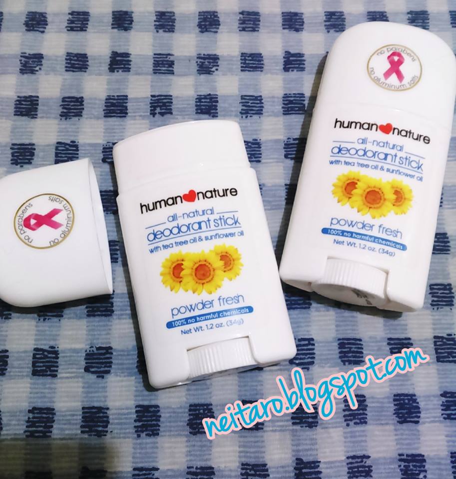 A Red Rose in the Black Darkness: Review: Human Nature Deodorant Stick