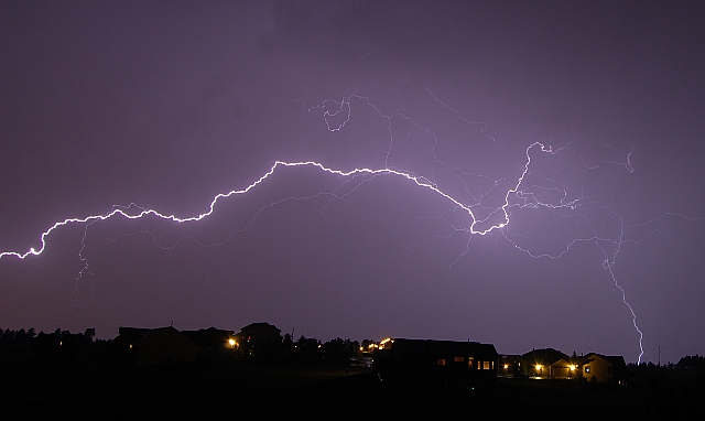 Al's Photography Blog: Horizontal Lightning