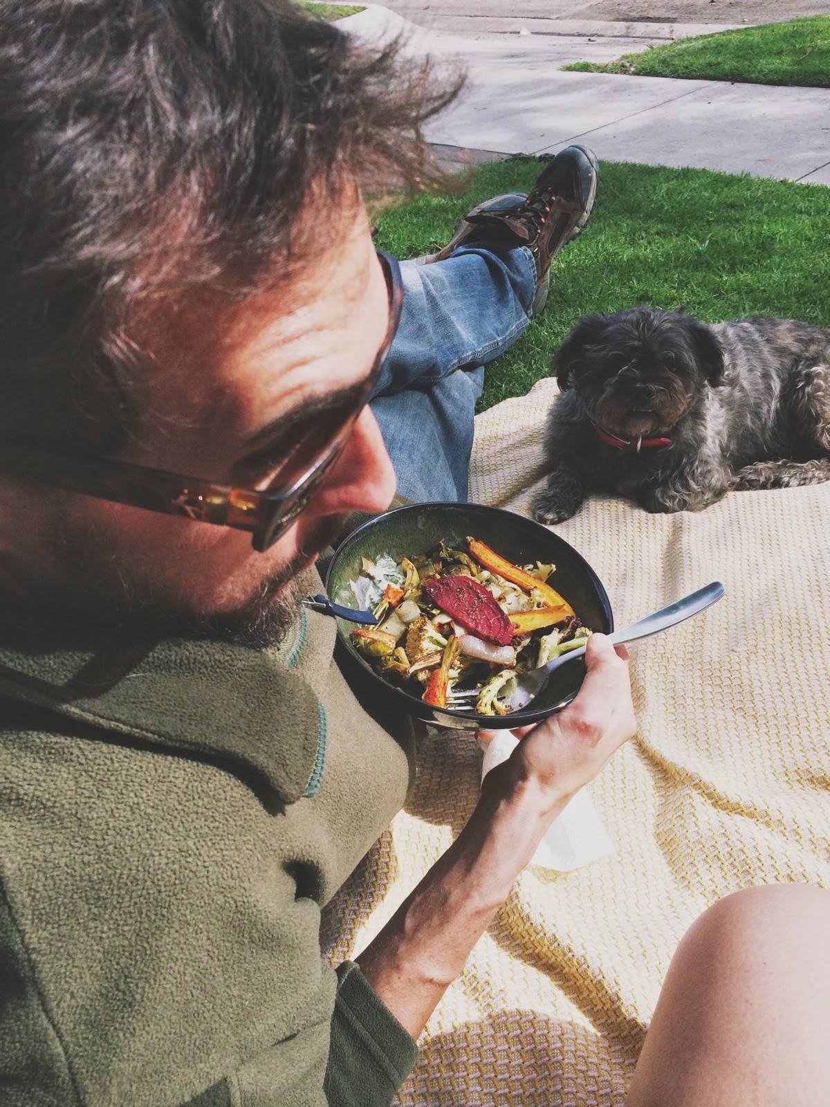 40 days fresh: Day #3 day off with an impromptu picnic dazzling delight