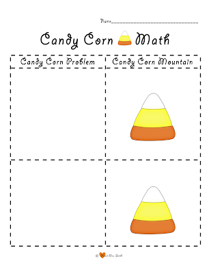 Mrs. Smith's Class: Throwback! Candy Corn Math Mountains!